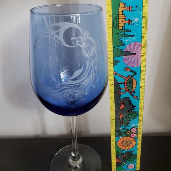 Dining | Wolf Wine Glass | Poshmark